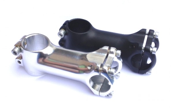 CNC A-Head Vorbau 25,4/90mm silber poliert | CNC - Online Shop ...