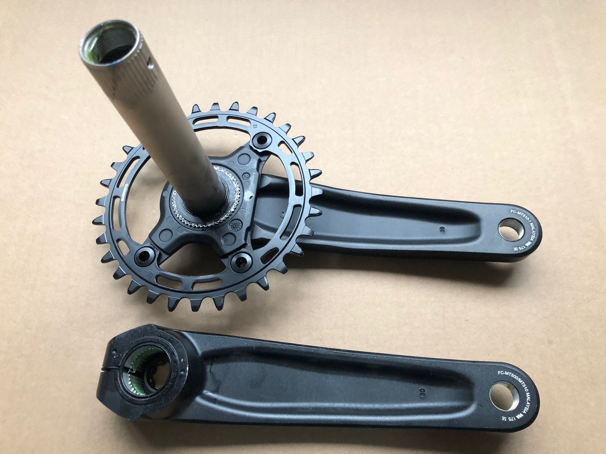 Shimano Kurbel FC-MT510-1 175mm 1x11/12-fach 32Z | CNC - Online Shop ...